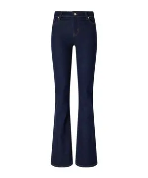 FRAME Low-rise Bootcut Jeans - Black