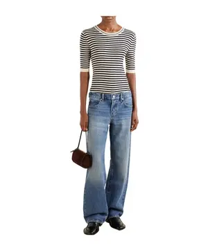 FRAME Low-rise Straight-leg Jeans