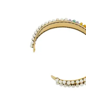 Isabel Marant Étoile Metal Beaded Cuff Bracelet