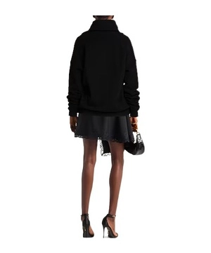 Saint Laurent Solidcolor Fleece Sweatshirt