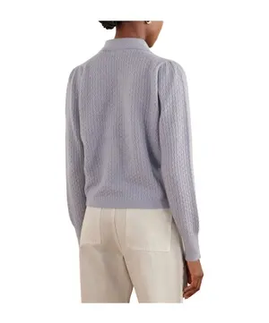 FRAME Cashmere Polo Sweater