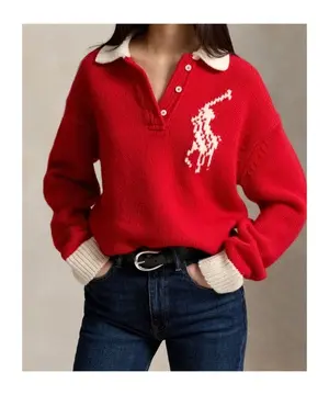 Polo Ralph Lauren Logo-intarsia Wool Sweater