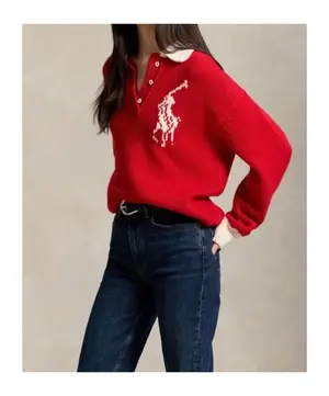 Polo Ralph Lauren Logo-intarsia Wool Sweater