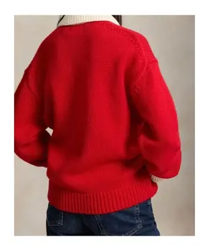 Polo Ralph Lauren Logo-intarsia Wool Sweater