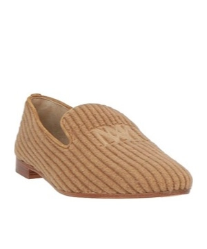 Max Mara Simple Corduroy Shoes