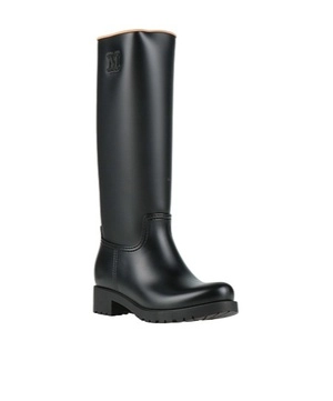 Max Mara Simple Solid-color Rain Boots