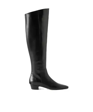 AeydĒ Solid Leather Knee-boots - No