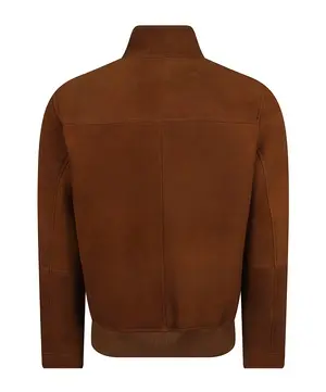 DONDUP Stand-collar Shearling Jacket