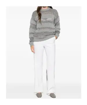 Fabiana Filippi Striped Cardigan