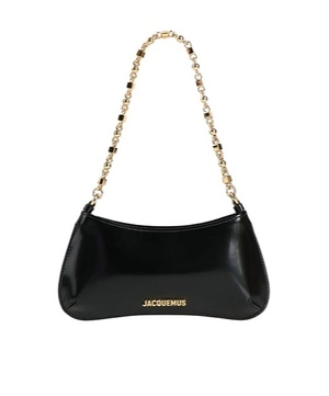 Jacquemus Small Saddle Bag - Black