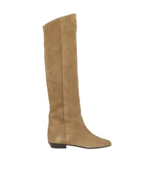 Isabel Marant Étoile Leather Boots - Brown