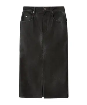 Isabel Marant Étoile Belted Skirt - Black