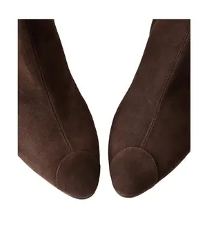 AeydĒ Wedge Suede Ankle Boots