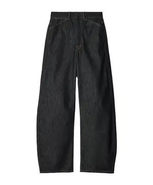 LEMAIRE High-waisted Jeans - Black