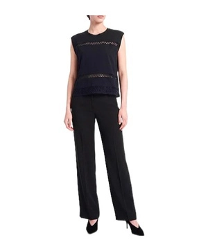 Rag & Bone Solidcolor Knit Sleeveless Tshirt