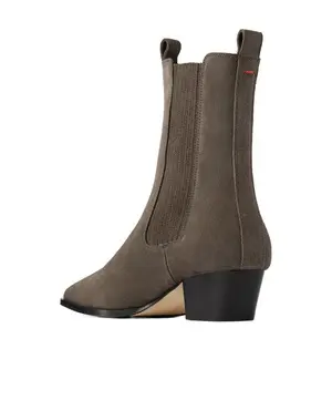 AeydĒ Solid Suede Ankle Boots