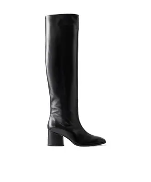 AeydĒ Block-heel Knee-high Boots - Black