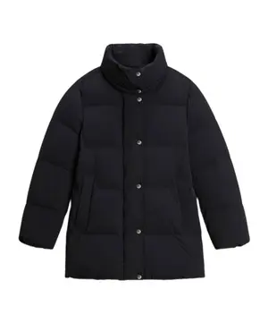 Woolrich Madison Quilted Coat - Black