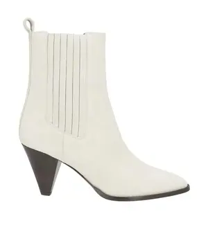 Isabel Marant Étoile Suede Cowboy Ankle Boots