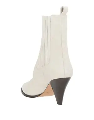 Isabel Marant Étoile Suede Cowboy Ankle Boots