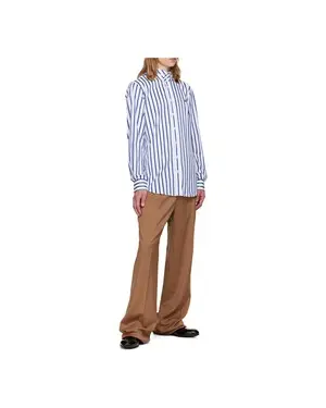 VIVIENNE WESTWOOD Krall Striped Shirt - Blue/white
