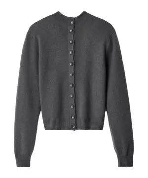 LEMAIRE Reversible Buttoned Sweater In Cashmere