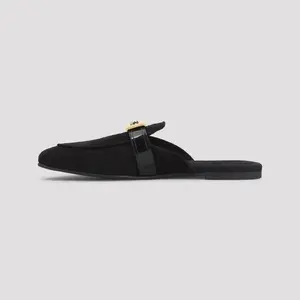 Dolce & Gabbana Dolce Gabbana Logo Plaque Mules