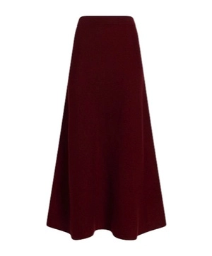Max Mara Solid Color A-line Knitted Dress - Brown