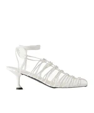 Proenza Schouler Leather Slingback Sandals - No