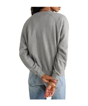 MOTHER Concert Cotton-jersey Sweatshirt