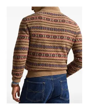 Polo Ralph Lauren Fair Isle Half-zip Sweater