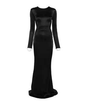 Co Open-back Cut-out Evening Gown
