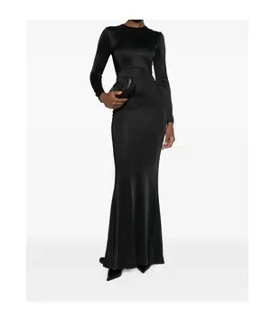 Co Open-back Cut-out Evening Gown