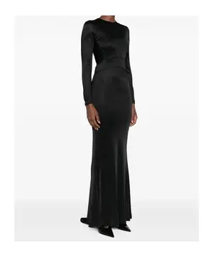 Co Open-back Cut-out Evening Gown