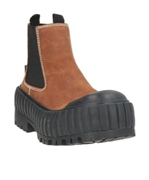 MAISON MARGIELA Color-blocking Thick-soled Boots
