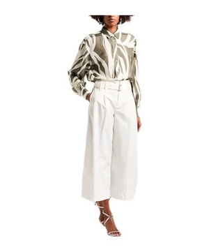 Brunello Cucinelli Solidcolor Wideleg Trousers