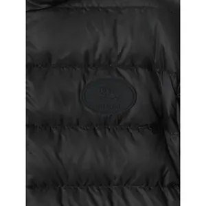 Burberry Checker-tape Hooded Puffer Jacket