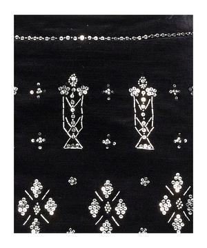 Isabel Marant Étoile Velvet Sequinpaneled Aline Skirt