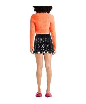 Isabel Marant Étoile Velvet Sequinpaneled Aline Skirt