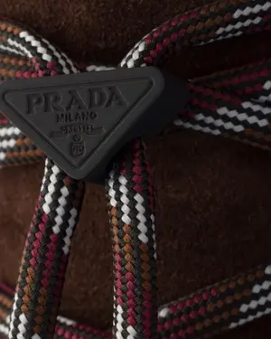 Prada Suede Mules