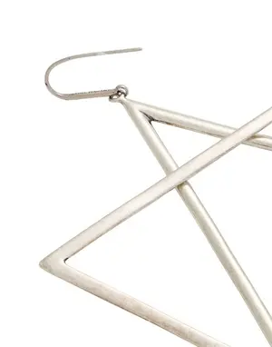 Isabel Marant Étoile Metal Triangle Drop Earrings
