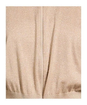 Brunello Cucinelli Minimalist Solidcolor Metallic Knit Sweater