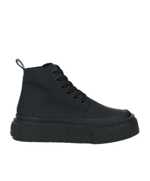 MAISON MARGIELA Simple Lace-up Ankle Boots - Black