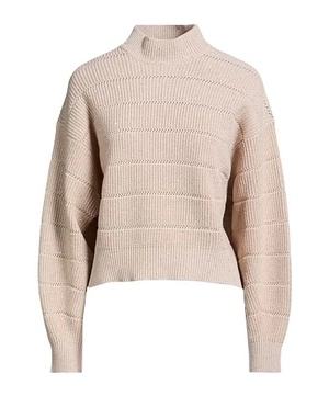 Brunello Cucinelli Solidcolor Sequin Knit Top - Apricot