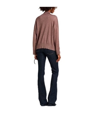 Brunello Cucinelli Metallic Knit Top