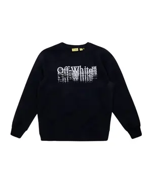 Off-White Long-sleeved Sweatshirt