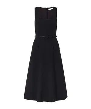 EMILIA WICKSTEAD Wool Crepe Dress
