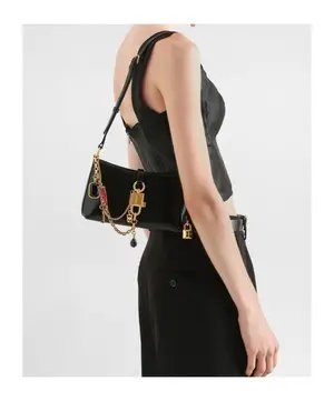 Dolce & Gabbana Lock Shoulder Bag In Calfskin