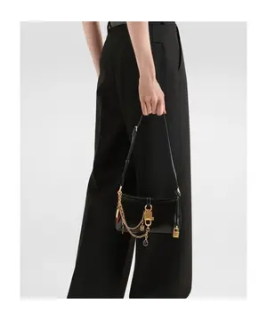 Dolce & Gabbana Lock Shoulder Bag In Calfskin