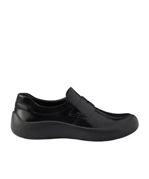 Prada Brushed Leather Loafers